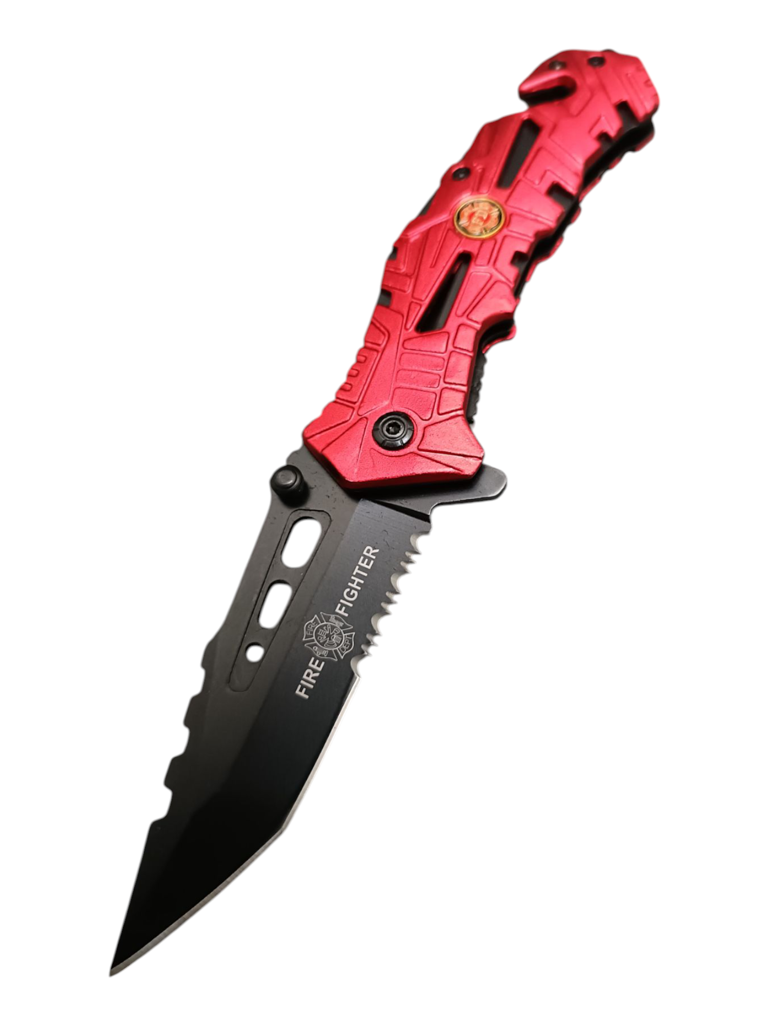 Navaja de Rescate Razor Tactical Roja RT-7069FF – Imperator Knife